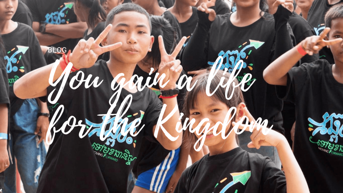 Alongsiders Europe | You gain a life for the Kingdom