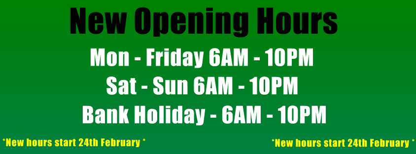 New Gym Opening Hours | Train 2 Gain Gym Northampton