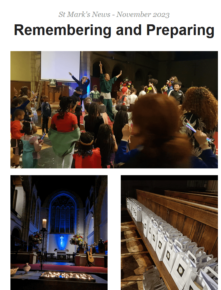St Mark's News - NOVEMBER | St Mark's Kensal Rise