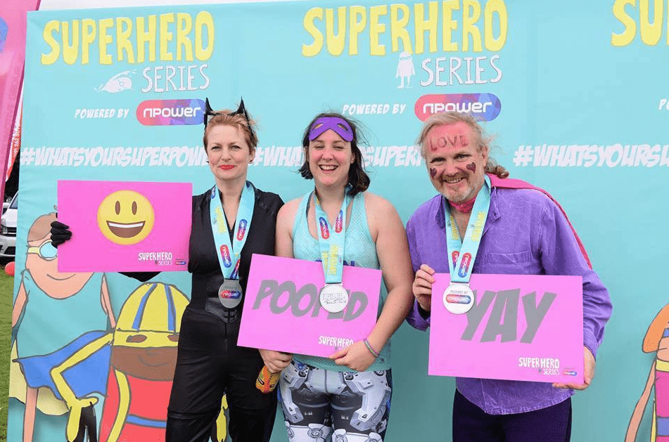 Calvert Trust Exmoor compete at the Superhero Tri | Barnstaple ...