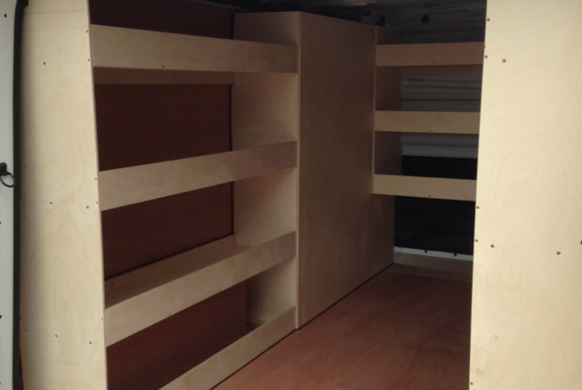 Internal Storage Systems Gallery | Anglian Vehicle Linings