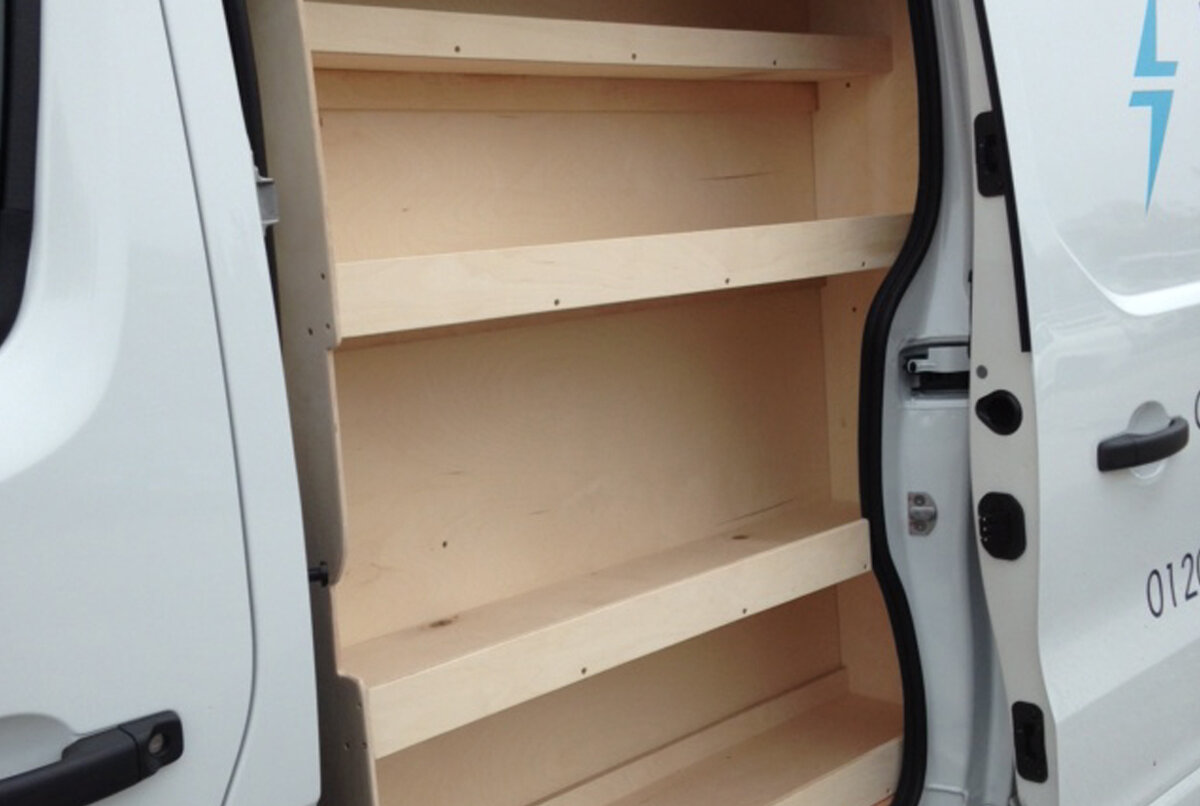 Internal Storage Systems Gallery | Anglian Vehicle Linings
