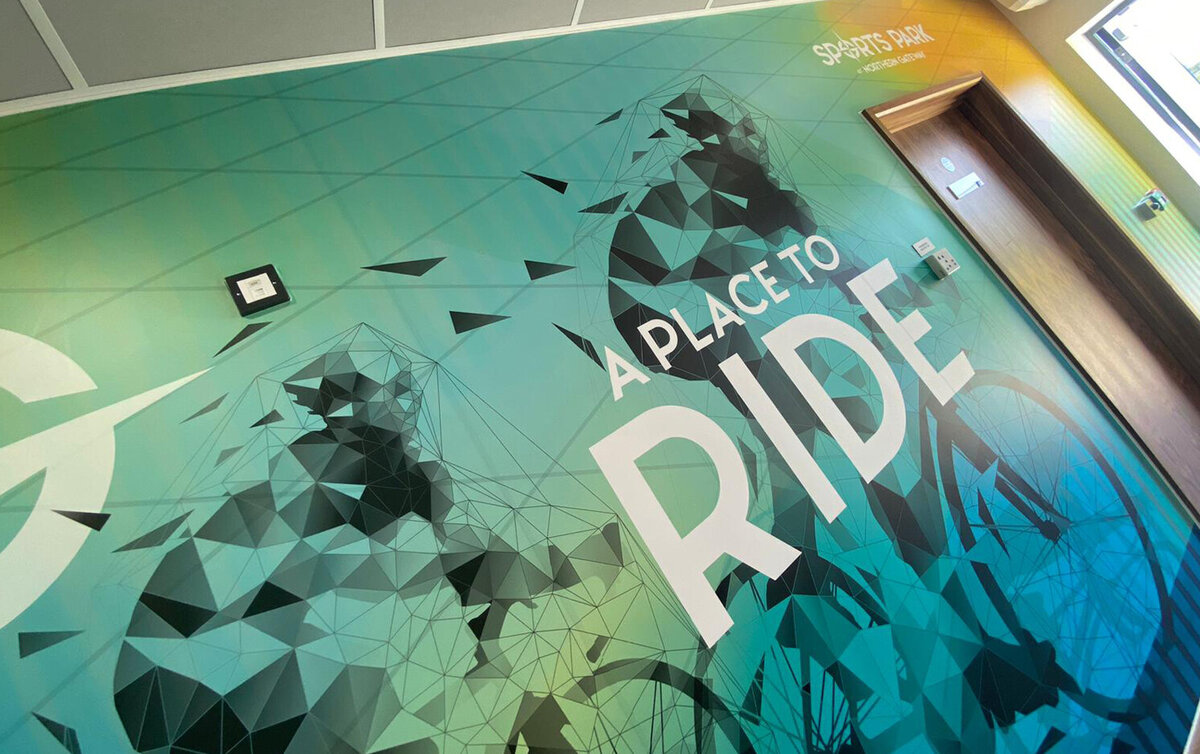 Full signage and interior design service for Sports Facility | Esign UK