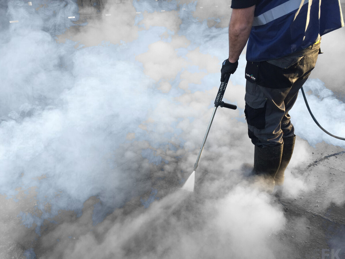 SteamPLUS Steam Pressure Washing | Hydro-Active