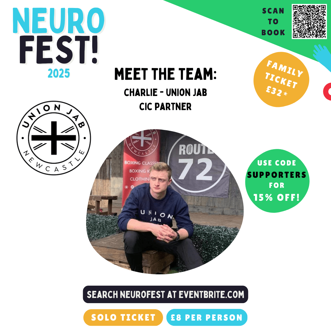 Neurofest 2025 - Meet The Team: Charlie - Union Jab - CIC Partner ...