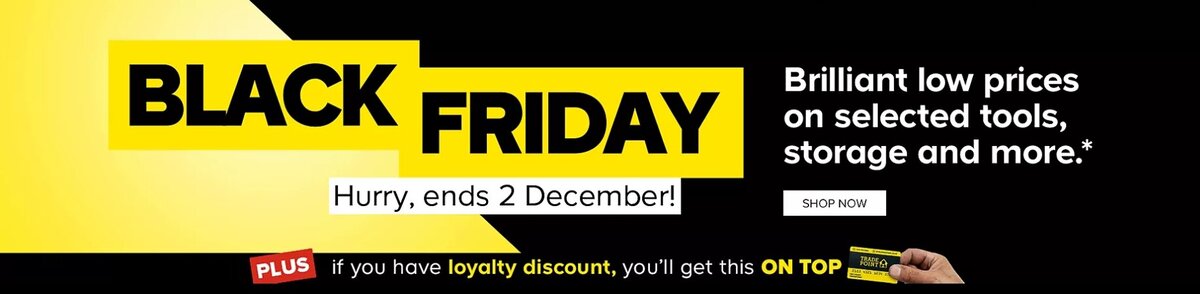 Tradepoint Black Friday Offers ends today | Christian Supply Chain ...