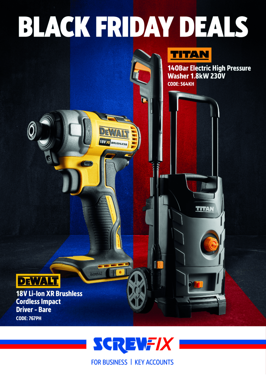 SCREWFIX BLACK FRIDAY DEALS | Christian Supply Chain Buying Group