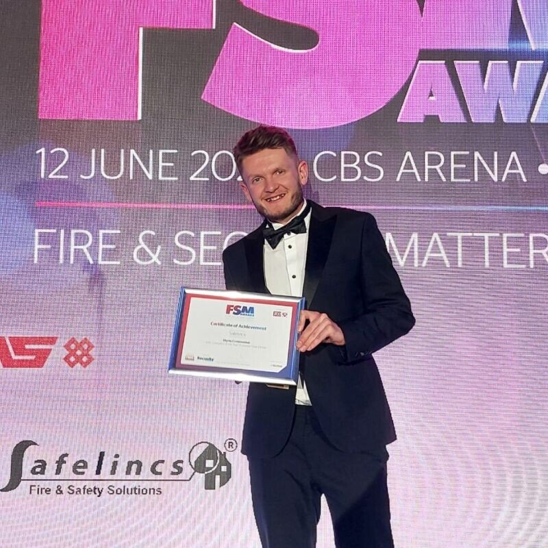 Our team had a fantastic evening at the Fire & Security Matters Awards ...